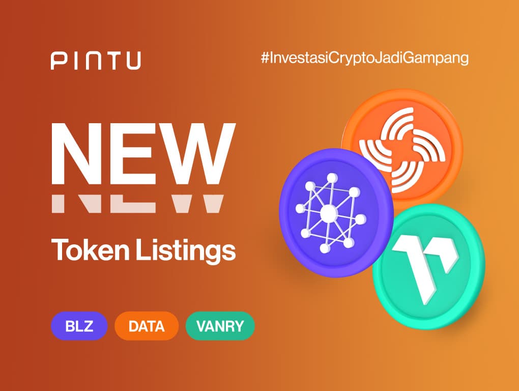 Listing 3 Token Baru di Pintu: BLZ, DATA, dan VANRY - Pintu Blog