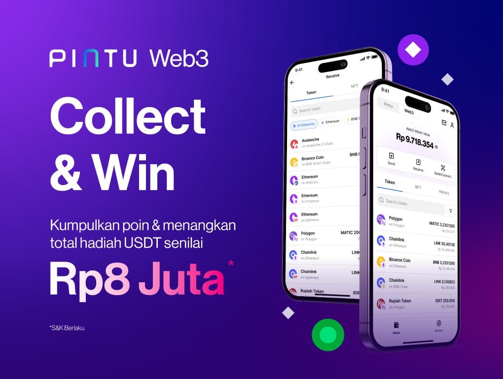 Pintu Web3 Mission: Penuhi Semua Misinya & Rebut Total Hadiah Rp8 Juta! - Pintu Blog